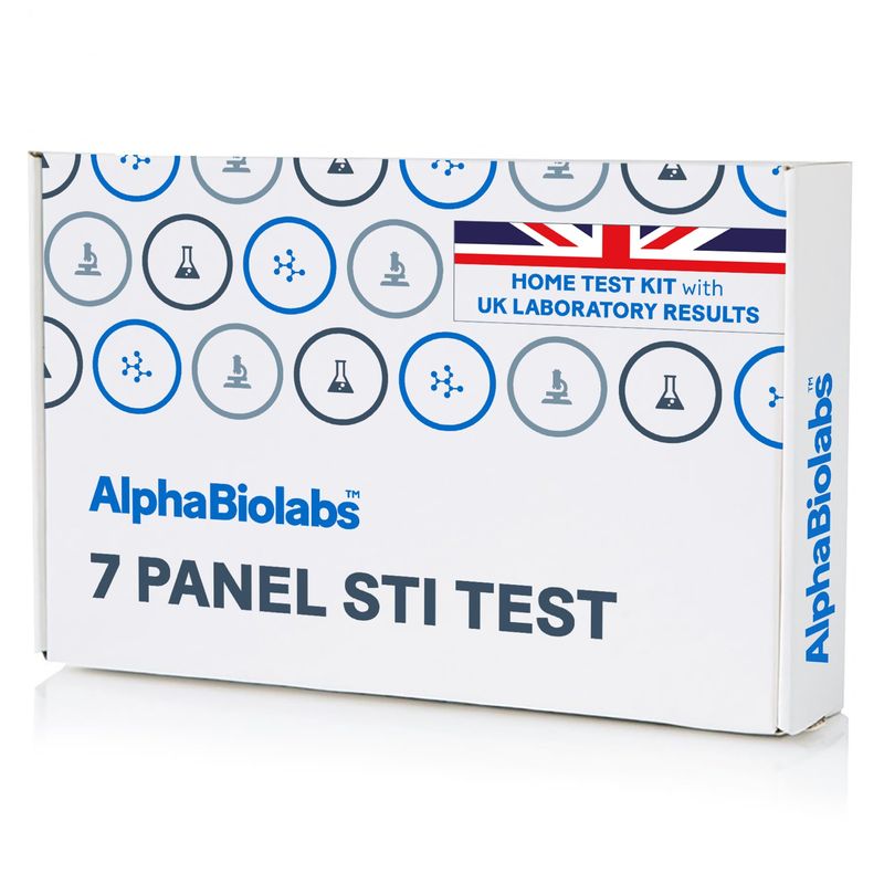 AlphaBiolabs STI Test - Tests for 7 STIs: Chlamydia, Gonorrhoea ...