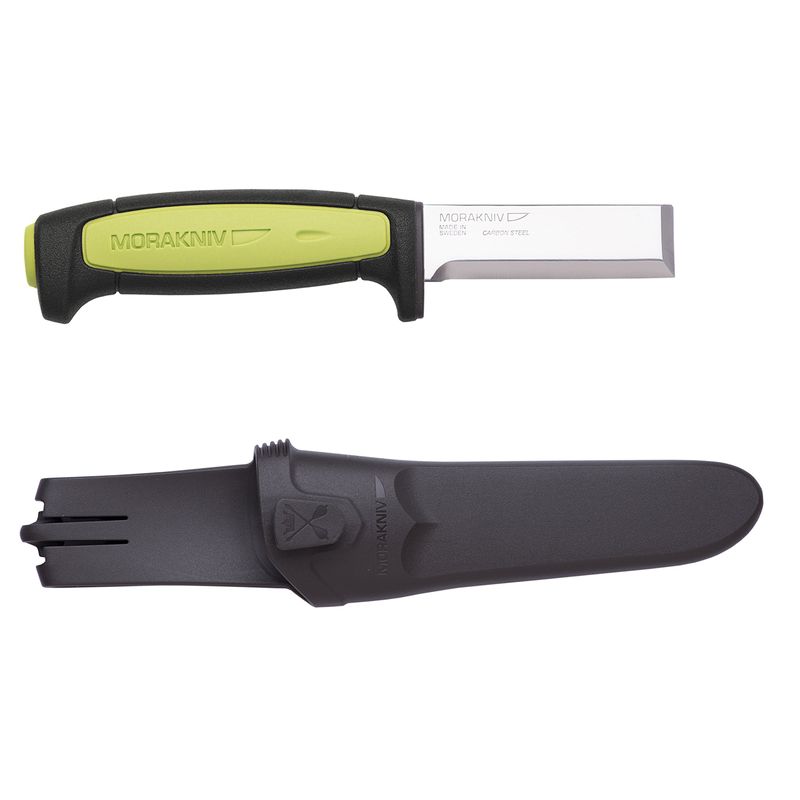 Morakniv Craftline Carbon Steel Wood Chisel Knife With Sheath for Wood ...