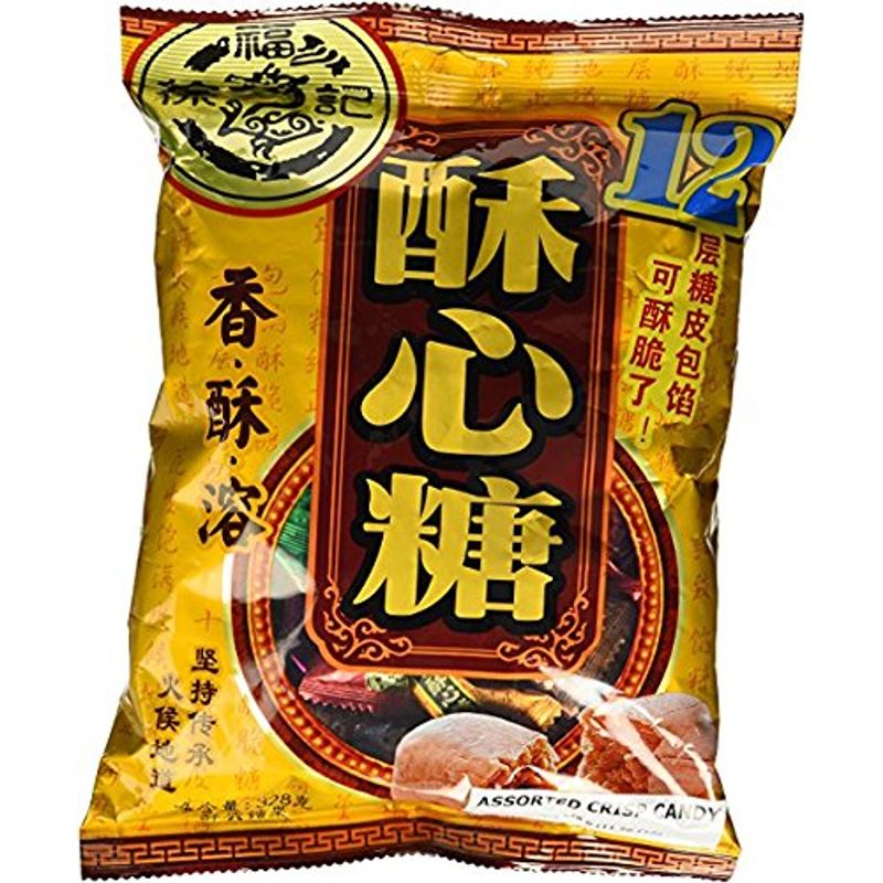 酥心糖 Xu Fu JI - Assorted Crispy Candy 328g/11.56 oz (Pack of 3) - Online ...