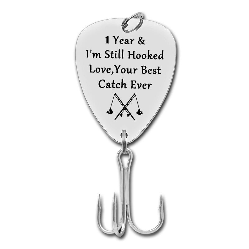 Anniversary Hook for Him Her Fisherman Gifts for Husband Boyfriend ...