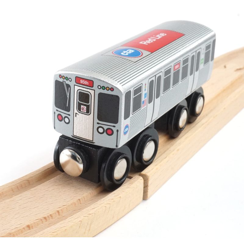 MUNI PALS Munipals Chicago Transit Authority Wooden Railway Red Line ...