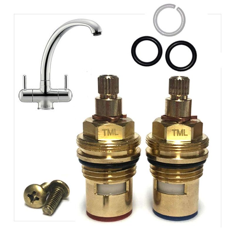Tap Magician Complete Repair Kit - Spout O Ring Seals and Cartridge ...