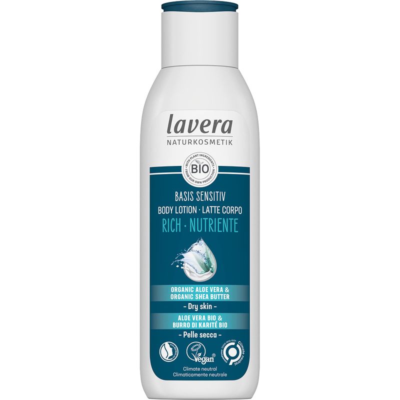 lavera basis sensitiv Body Lotion Rich - Natural Cosmetics - vegan ...