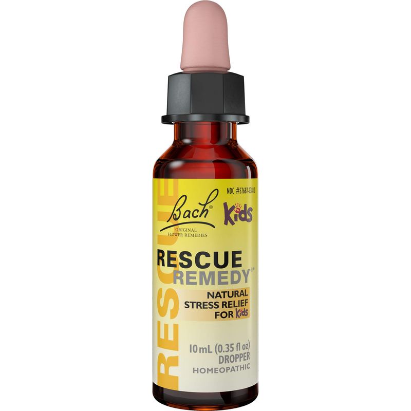 Bach RESCUE REMEDY KIDS Dropper 10mL, Natural Stress Relief ...
