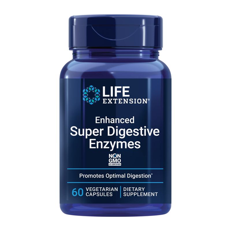 Life Extension Enhanced Super Digestive Enzymes - Digestive Health ...