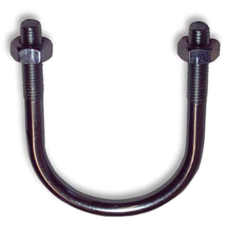 U-Bolt, 65-76mm, External Length 100mm, Fastener Material Metal ...