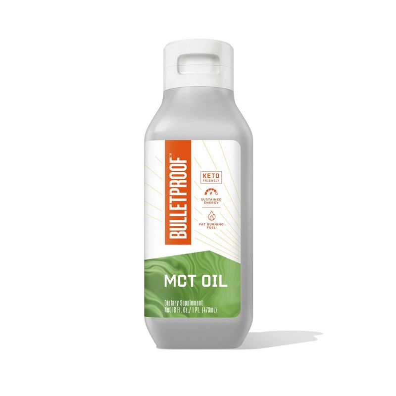 Bulletproof XCT Oil - 16 oz (473 g) / XCT Oil - 16 oz. MCT Oil ...