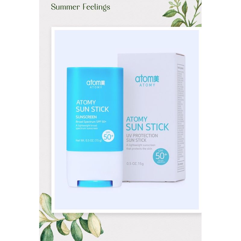 ATOMY Sun Stick SPF50+ PA++++ 15g UV Protection Sunscreen Korean ...