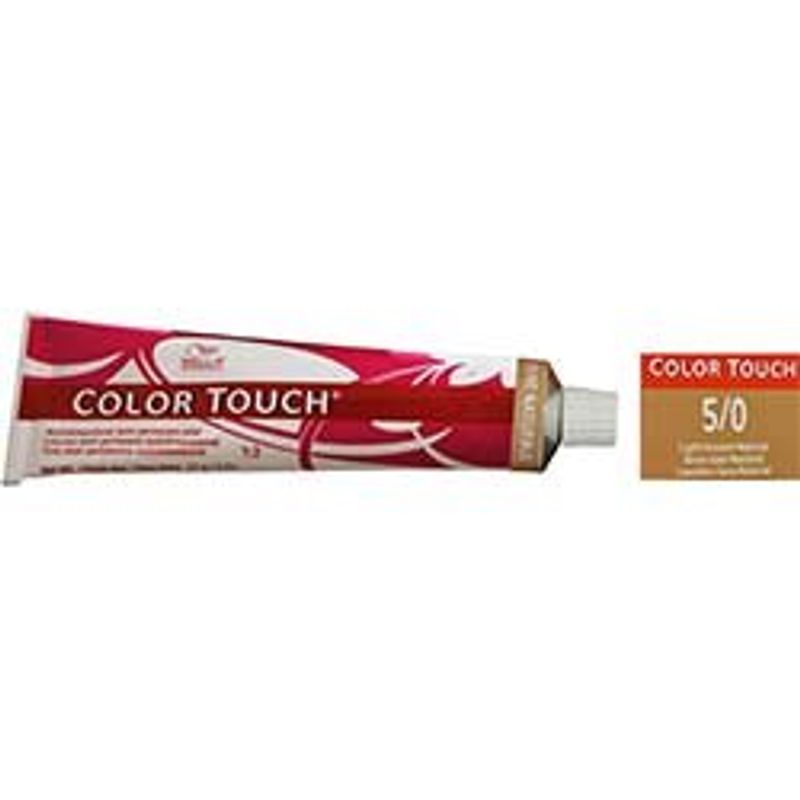 Wella Color Touch 5/0 (Light Brown/Natural) 2oz by Touch of Color ...