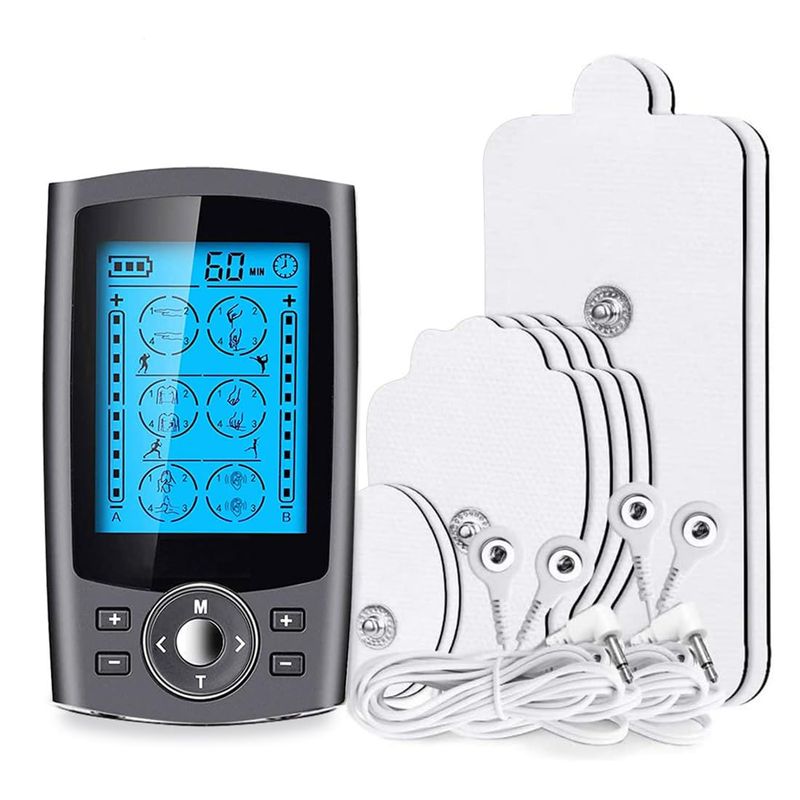 Dual Channel Tens Machine Pain Relief Machine Full Body Acupuncture ...