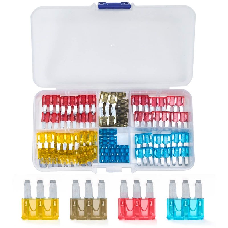 SINBRLAI AMP Micro 3 Fuse, 3 Prong Micro Blade Fuse, Applicable to The ...