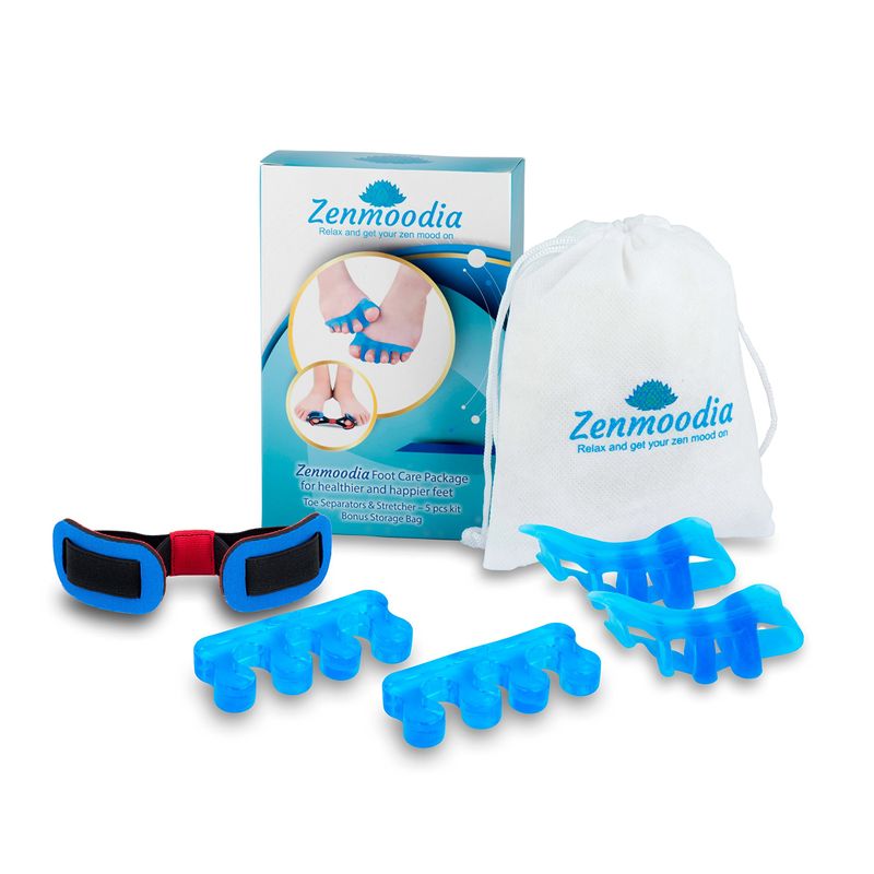 5 Pieces Kit with Silicone Toe Separators,Gel Spreaders, Big Toe ...