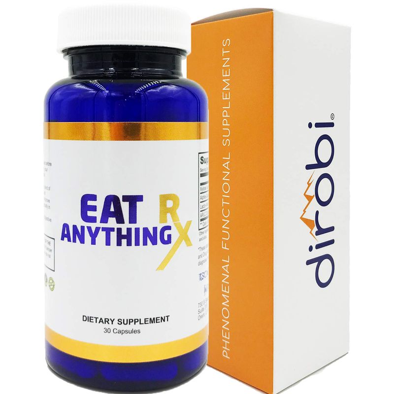 Dirobi Eat Anything Rx Xylose Isomerase Supplement, Digestive Enzymes ...