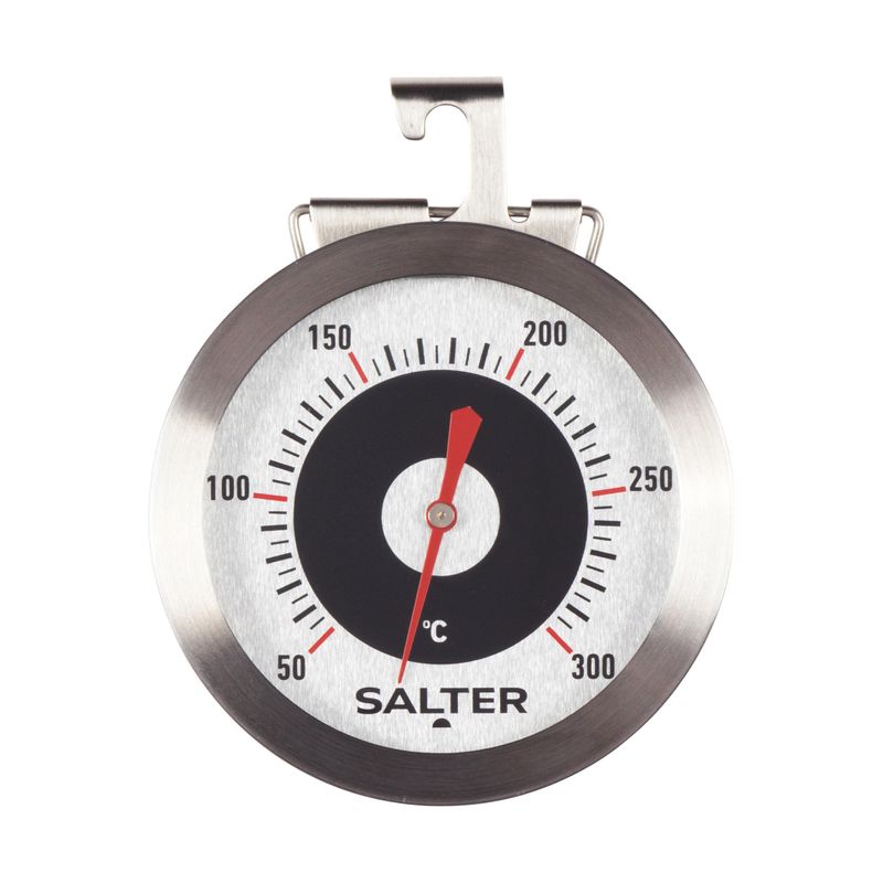 Salter 513 SSCR Oven Thermometer - Stainless Steel Dial, Food Baking ...