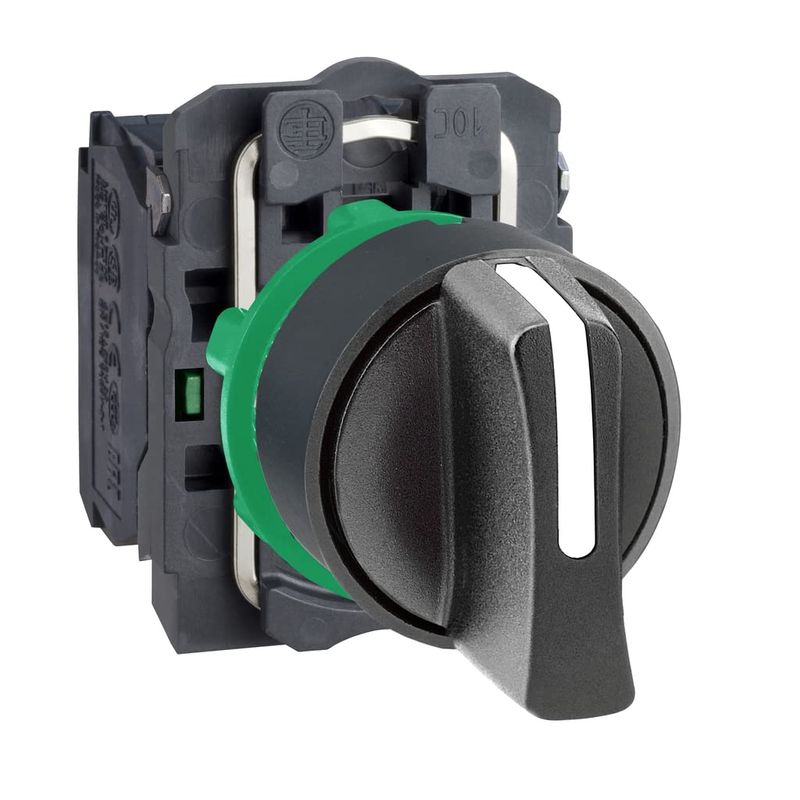 Schneider Electric Harmony XB5 - Selector Switch, Plastic, 3 Positions ...