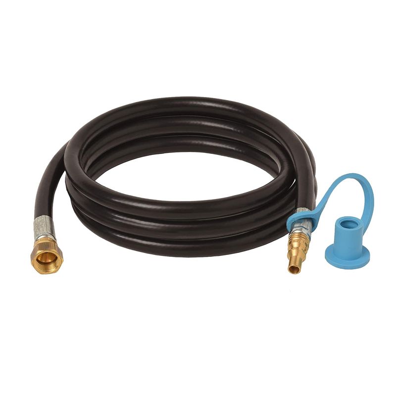 Flame King Propane Quick Connect Hose for RV, Van, and Trailer, 72-inch ...