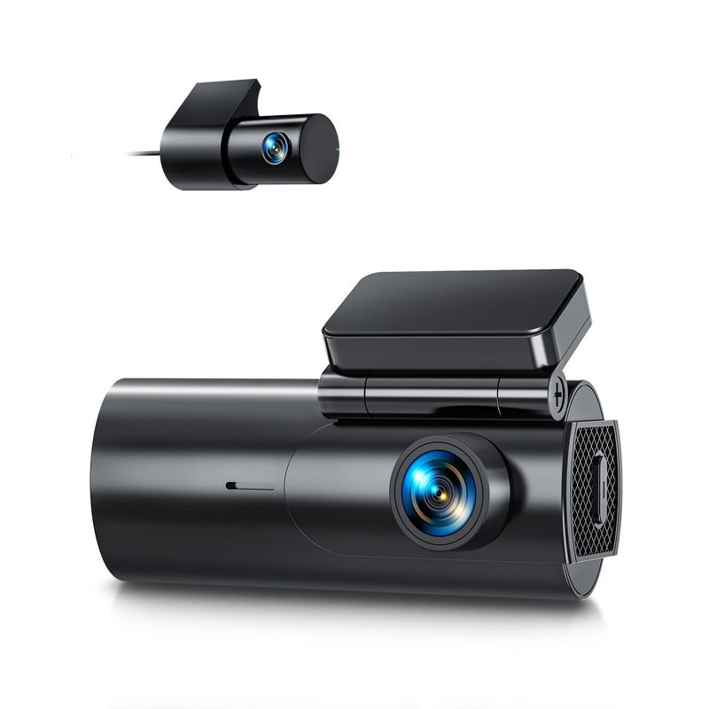 Dash Camera, 4K Car Camera, Front and Rear Camera, Small Dash Camera ...