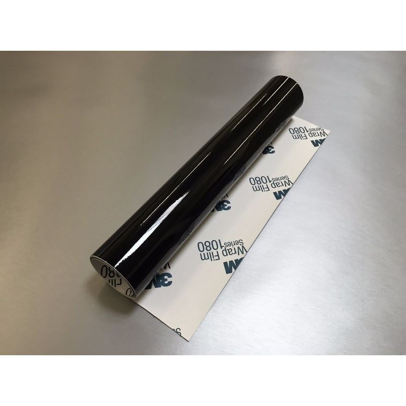 3M 2080 Gloss Black 4FT x 5FT G12 Vinyl Car Auto Vehicle Wrap Film ...