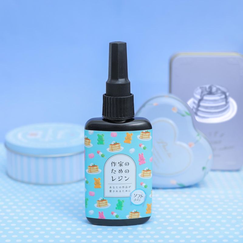 Croccha Resin Liquid, Resin, For Artists, Soft Resin, UV/LED Compatible ...