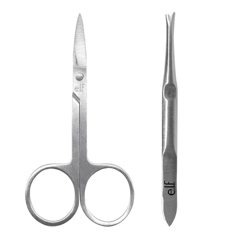 e.l.f. On Point Brow Kit, Duo Of Pro-quality Eyebrow Scissors ...