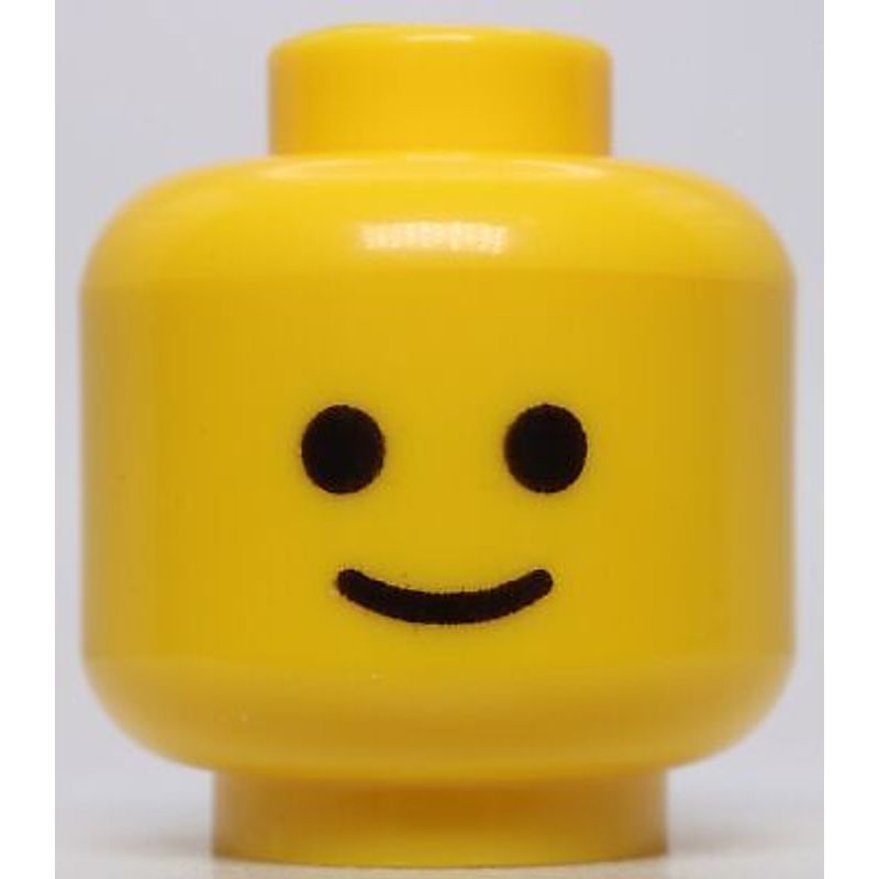 Lego Yellow Minifig Head Standard Grin Pattern - EveryMarket