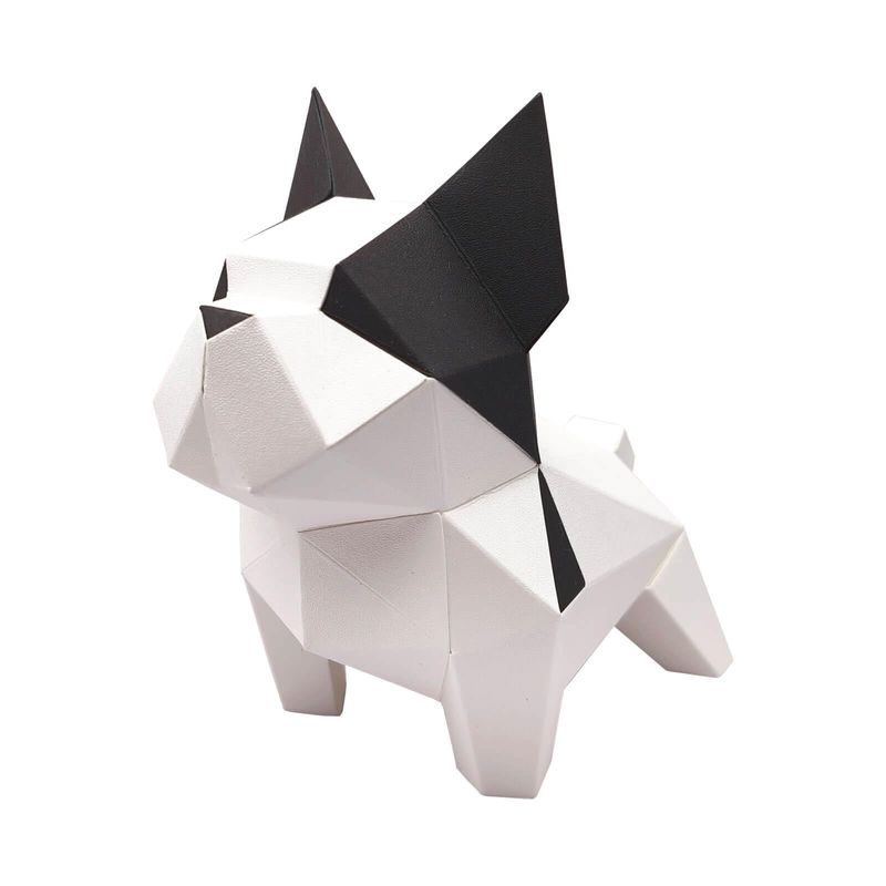 ORIGAMIPLANET Bulldog 3D Origami Paper Craft Kit, Easy DIY Pre-Cut ...