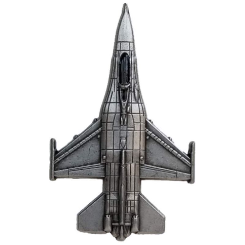 F-16"Viper" Fighting Falcon Military Aircraft Shaped Challenge Coin ...