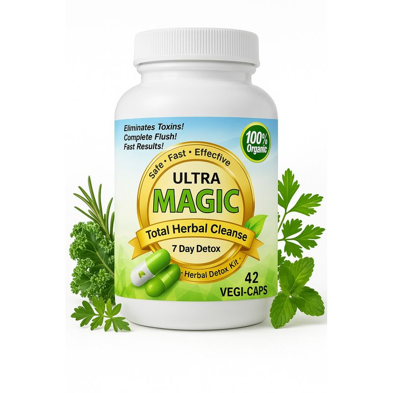Ultra Magic Detox™ 7-Day Cleanse - Full Body Herbal THC Detox Kit ...