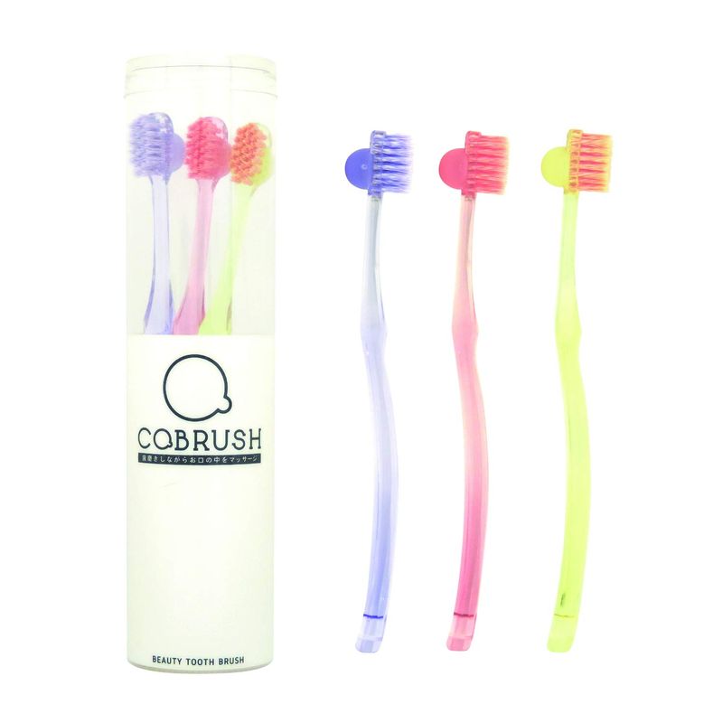 COBRUSH Beauty Toothbrush, Toothpaste, Oral Massage, Jointly Developed by Dentists, 3 Colors ...