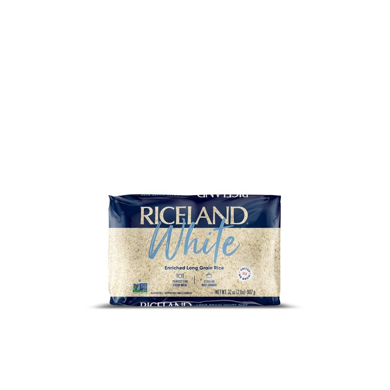 Riceland Long Grain White Rice, 2lb, Pack of 3 - Online Marketplace ...