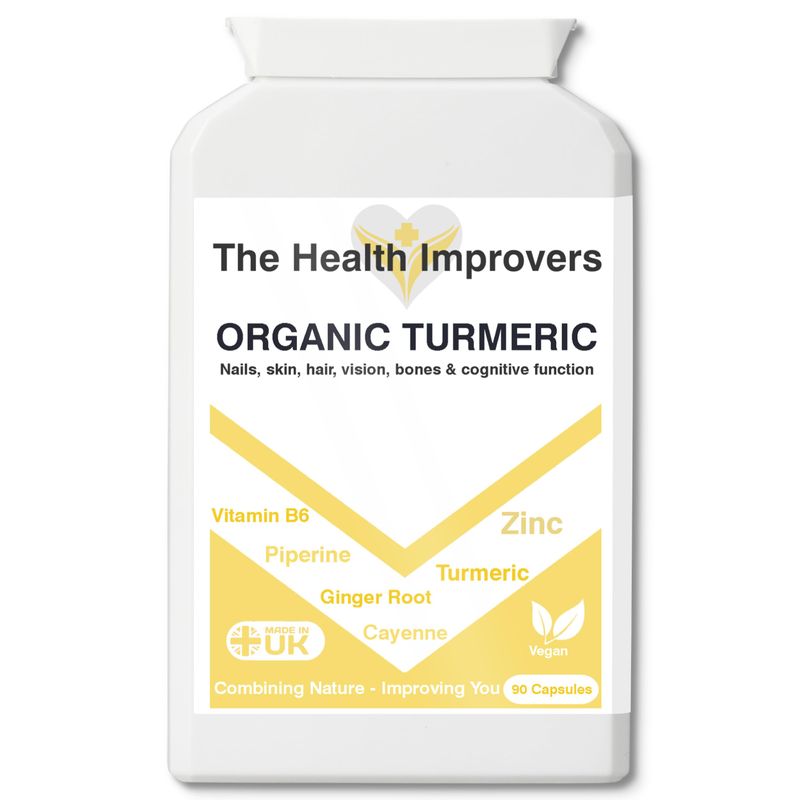 Turmeric Capsules 7895mg Per Tablet Plus Ginger, Black Pepper, 95% ...