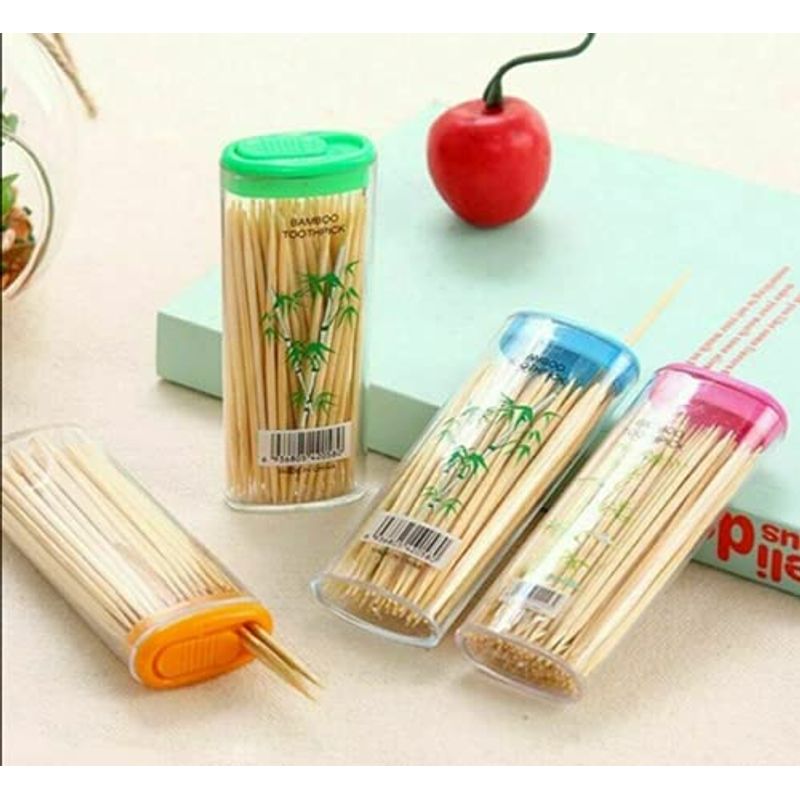 24 Pack 2400 Approx Dental Tooth Picks Portable Case Oral Hygiene ...