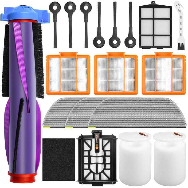 18 Pack Accessories for Shark AV2800ZE / RV2820YE / RV2820ZE Robot ...