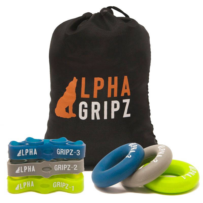 ALPHA GRIPZ Complete Set | Original Hand Grip Extensor Trainer ...