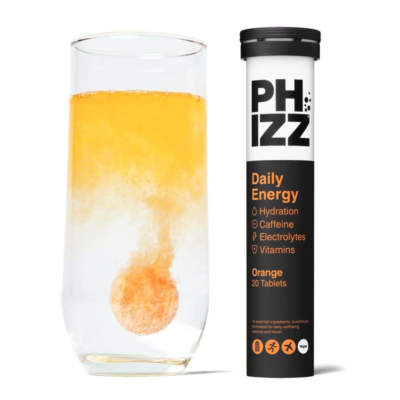 Phizz Daily Energy Electrolyte Hydration Tablets - 16 Vitamins and ...