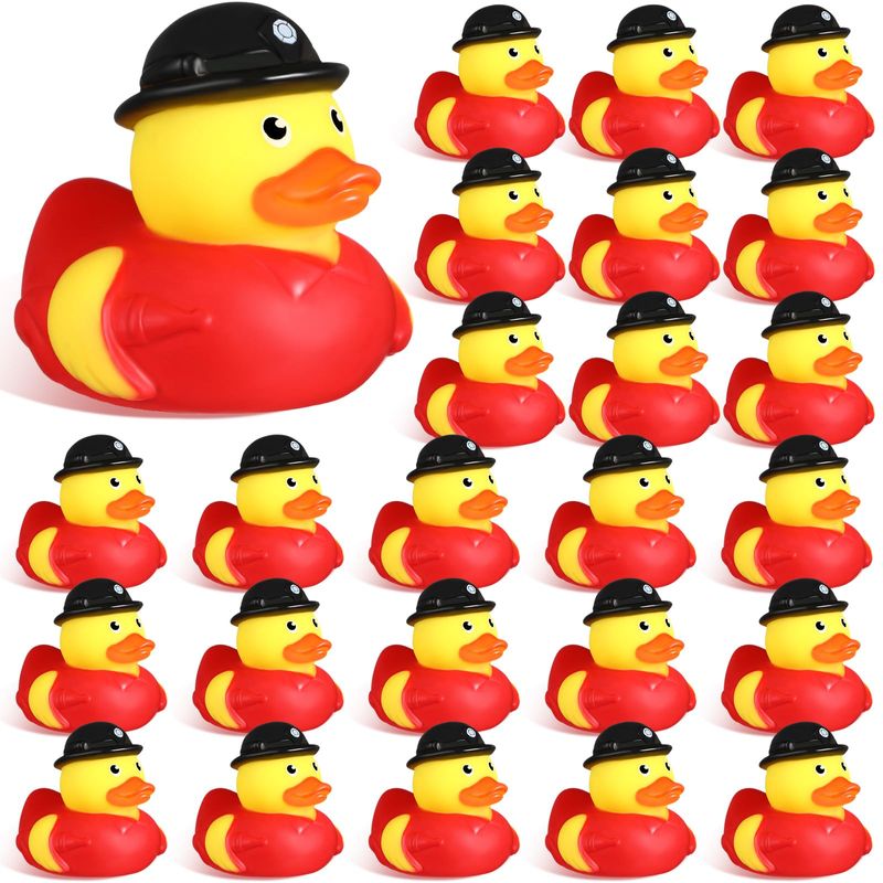 Sotiff Fireman Rubber Ducks 2 Inch Firefighter Rubber Ducks Firefighter ...