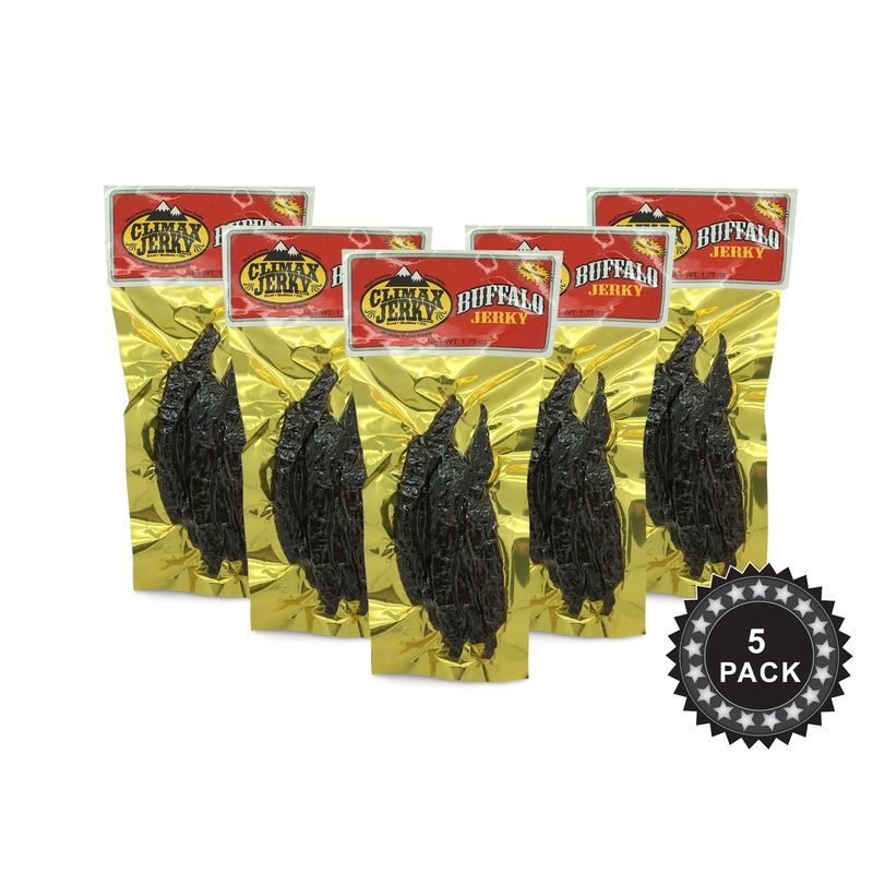 BEST Premium Natural Style Kippered Cut Thick Strips 1.75 OZ. Buffalo ...