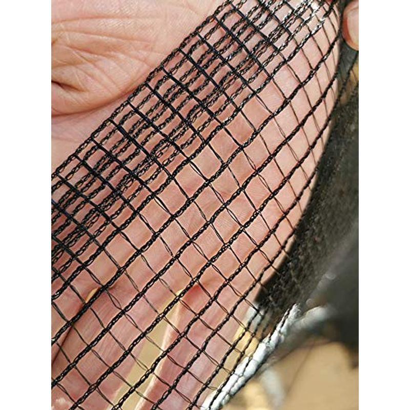 easynets Black Butterfly Netting 3.5m Wide 3-4mm mesh size polyethylene ...