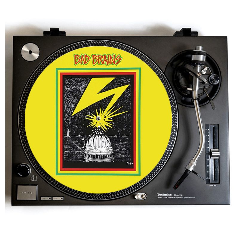 BAD BRAINS Turntable Slipmat for Vinyl Records 12" DJ Slip Mat Punk ...