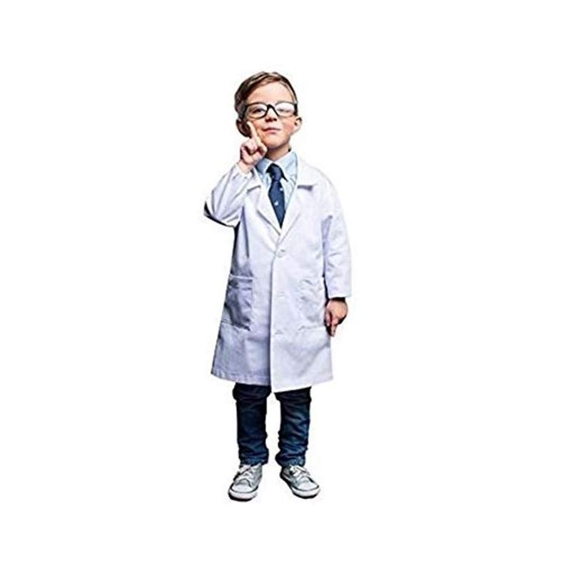 Natural Uniforms Real Children's Lab Coat for School Projects Halloween ...