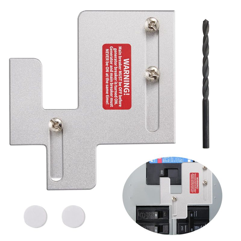 Generator Interlock Kit for Eaton/Cutler Hammer BR Series Breaker Box ...