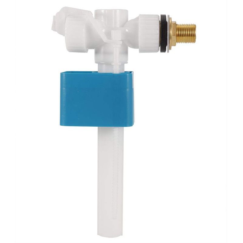 Side Entry Toilet Cistern Fill Valve, 1/2 Brass Shank Toilet Cistern ...