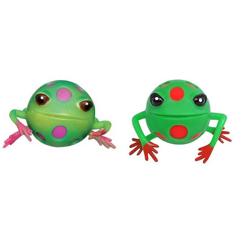 Rhode Island Novelty Blob Frog Squeeze Stress Ball Assorted Colors - (1 ...