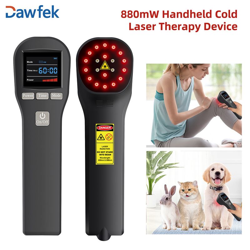 Pain Relief Home Use Class IV Cold Laser PBM Device For Human and Pets ...