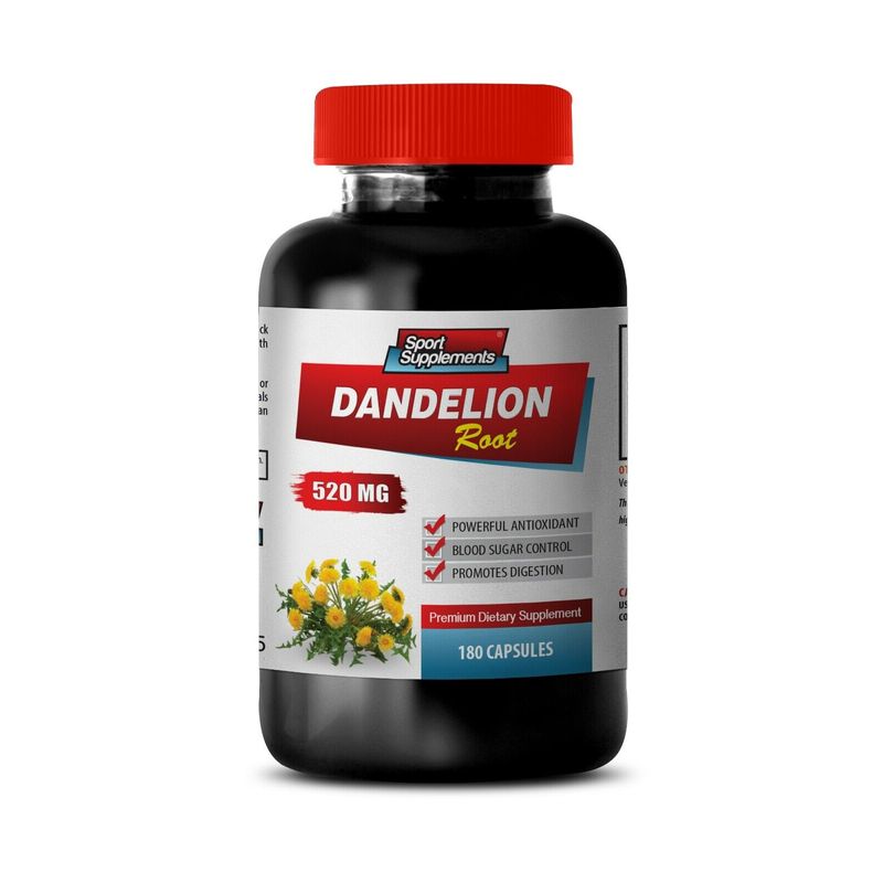 blood pressure formula - DANDELION ROOT 520MG - dandelion leaf 1B ...