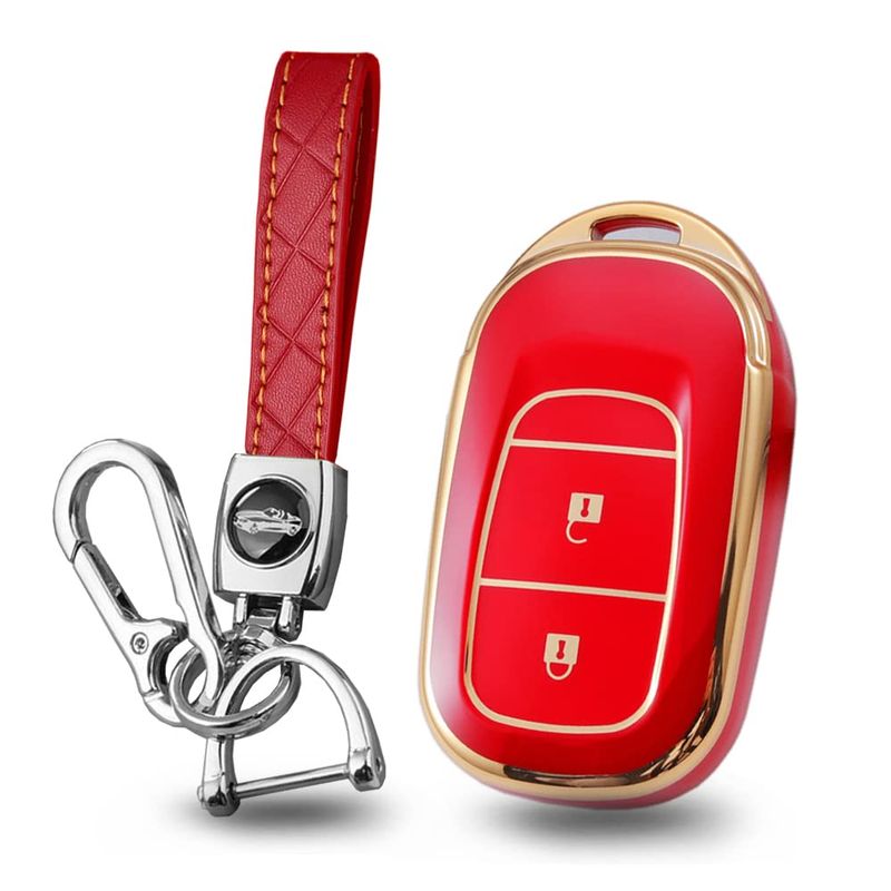 [KUNIO] Honda Exclusive Key Holder, Key Case, Silicone, Stylish, For ...