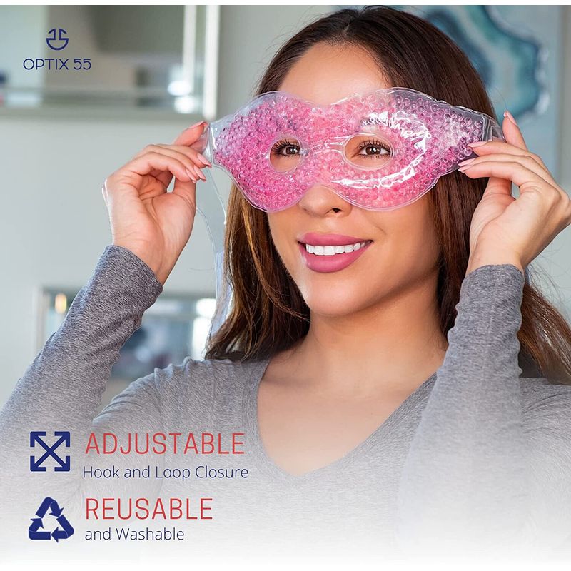 OPTIX 55 Medical Eye Mask EyeHoles Freeze or Heat One Size NEW - Online ...