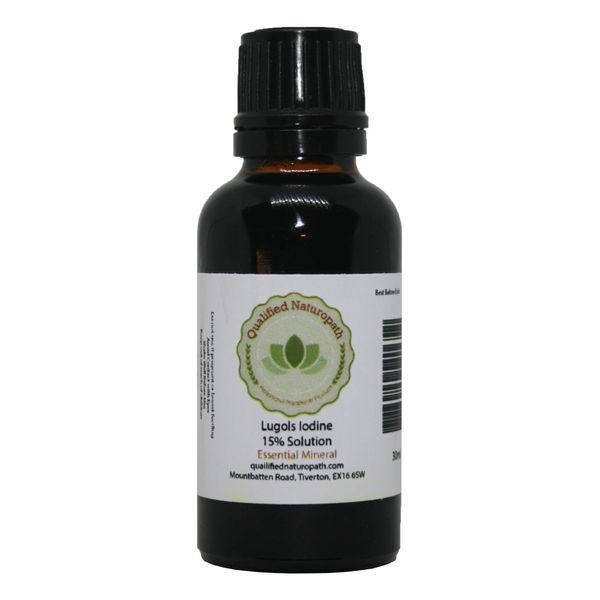 Lugols Iodine Solution 15% - 30ml - with Dripper/Dropper Top - Online ...