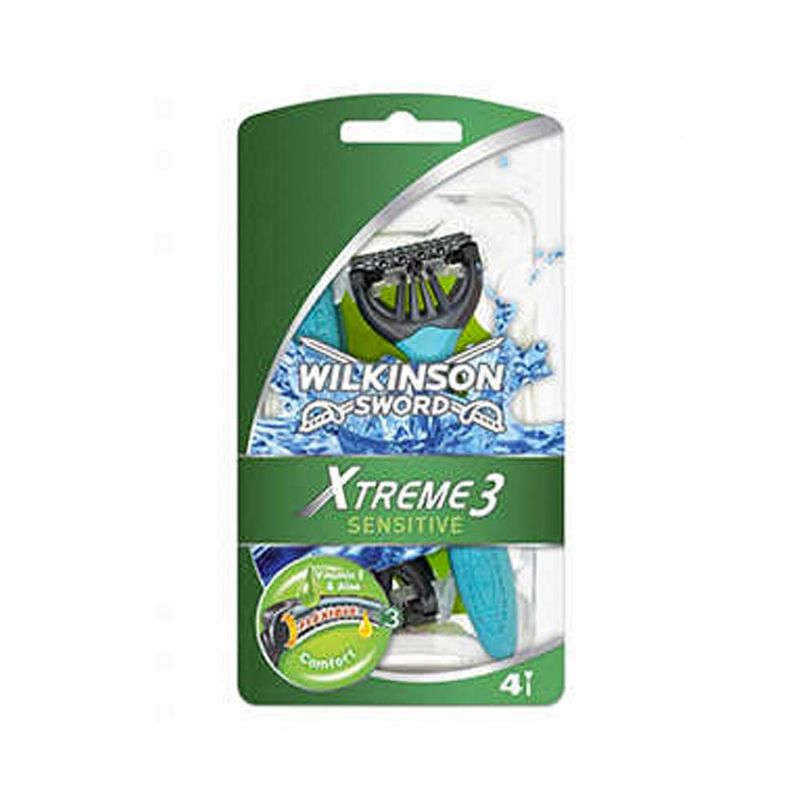 Wilkinson Sword Xtreme 3 Sensitive Disposable Razors for Men - Online ...
