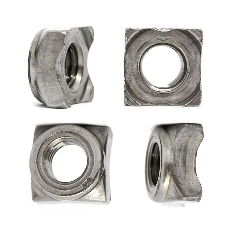 M12 Square Weld Nuts Plain Steel Weldable Nuts for Welding DIN 928 ...
